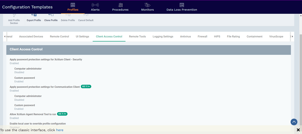 Open EDR agent password - EDR - Endpoint Detection & Response - Xcitium ...